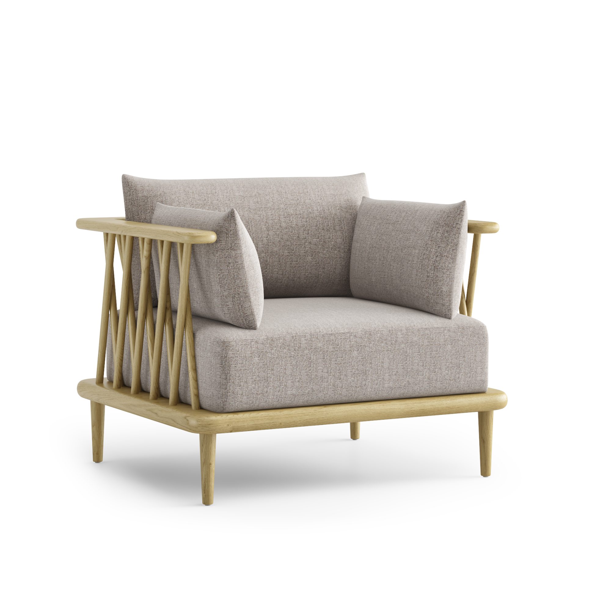 Natural Chair | Lounge Chair, Archer Hospitality