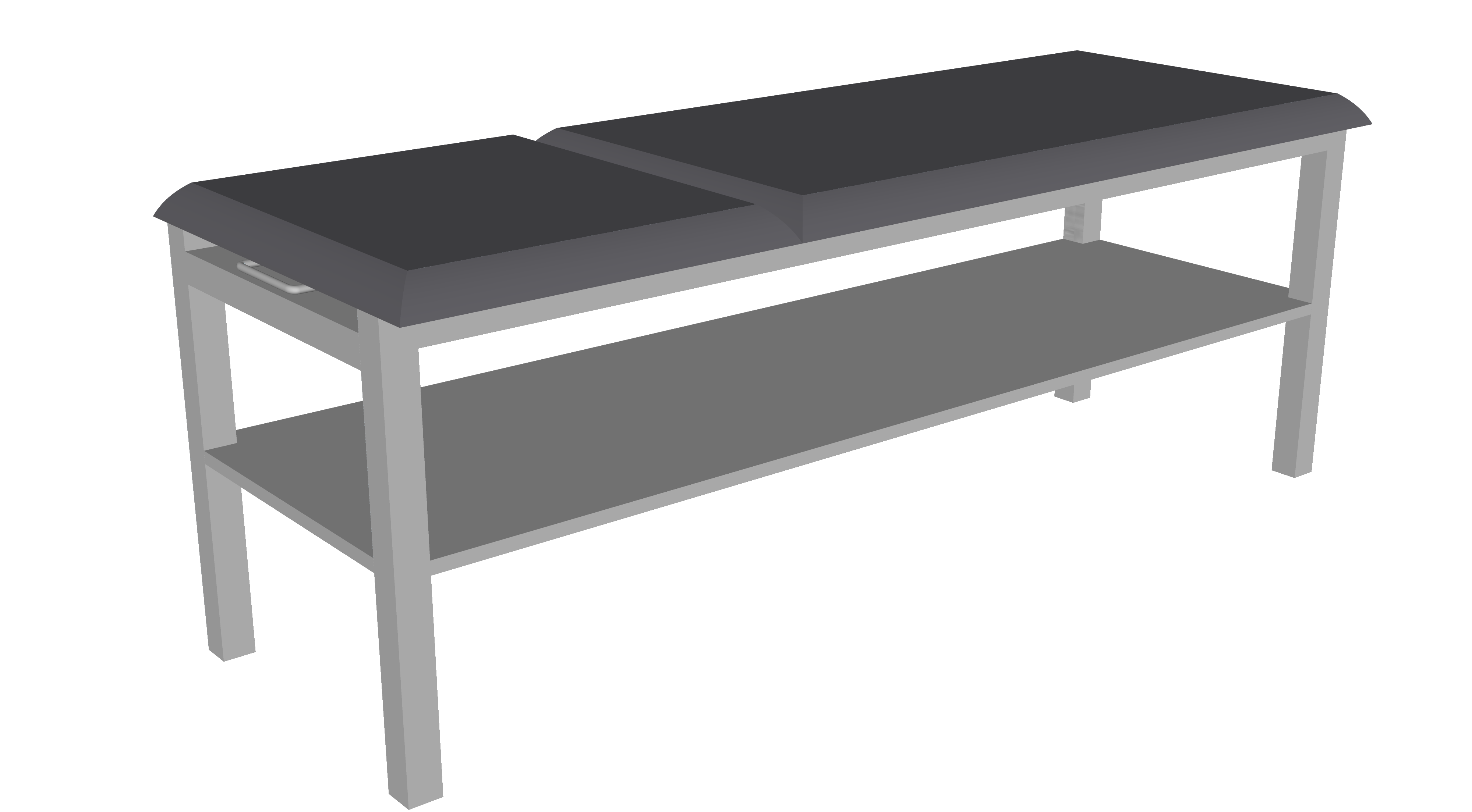 Buy ACMF5 - Medistar Fixed Height Plinth Treatment Table - Gas strut ...