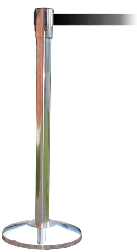 Retractable Queuing Stanchion - 4.0m | Set of 2
