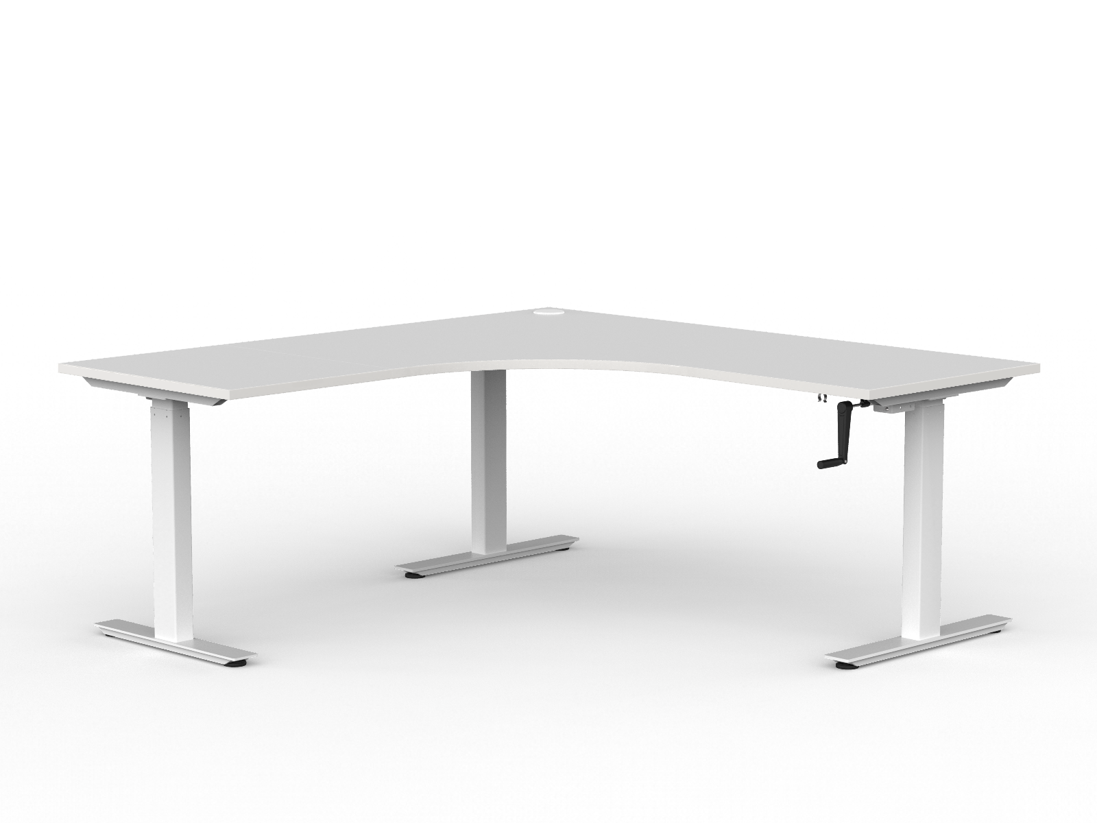 Agile Curved Corner Workstation - Range | Specialised Fit for Purpose ...