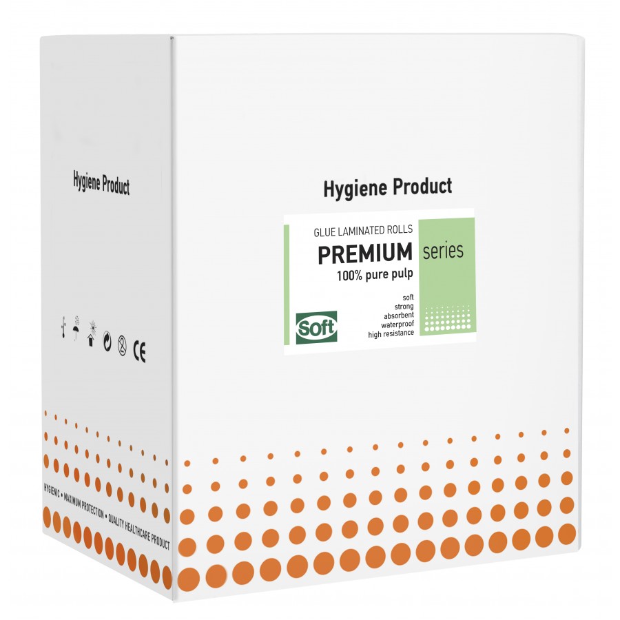 Buy Medistar Premium Standard Pure Pulp Paper Rolls - White ...