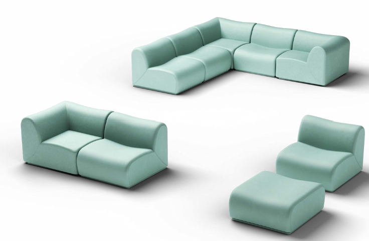 Modular Sofa by Archer Medical | New Zealand