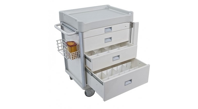 Buy AM-728A Medi-Cart Metal Anesthesia Trolley | Healthcare Equipment ...
